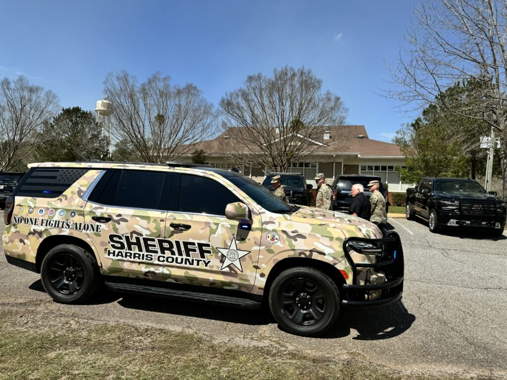 Harris County Sheriff’s Office unveils new patrol vehicle for veteran support and PTSD awareness ...