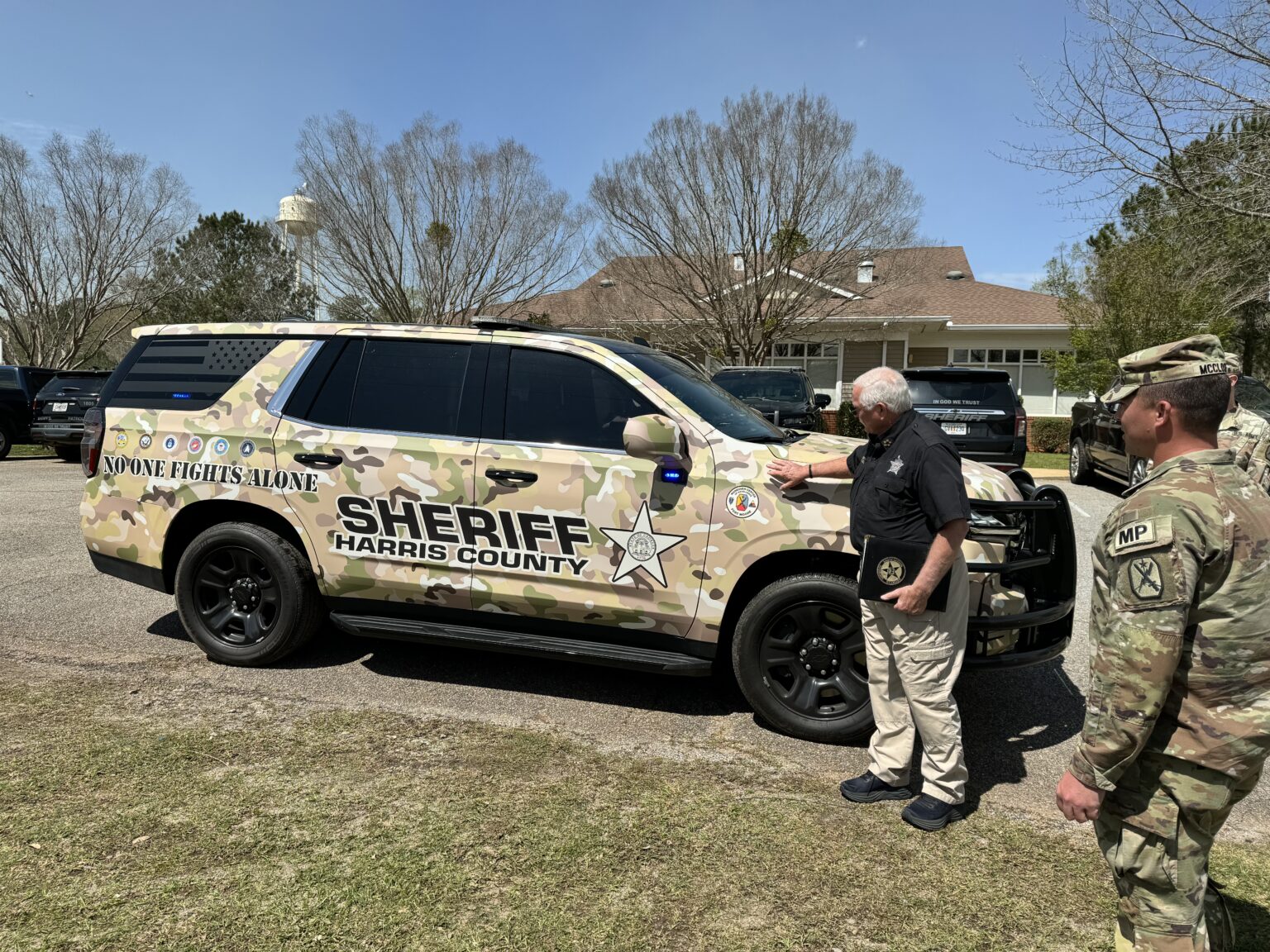 Harris County Sheriff’s Office unveils new patrol vehicle for veteran ...