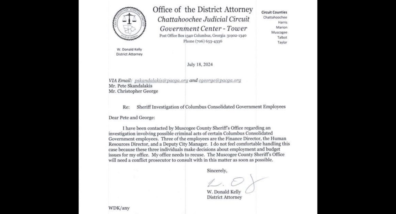 Columbus DA letter involving criminal investigation into city finances ...