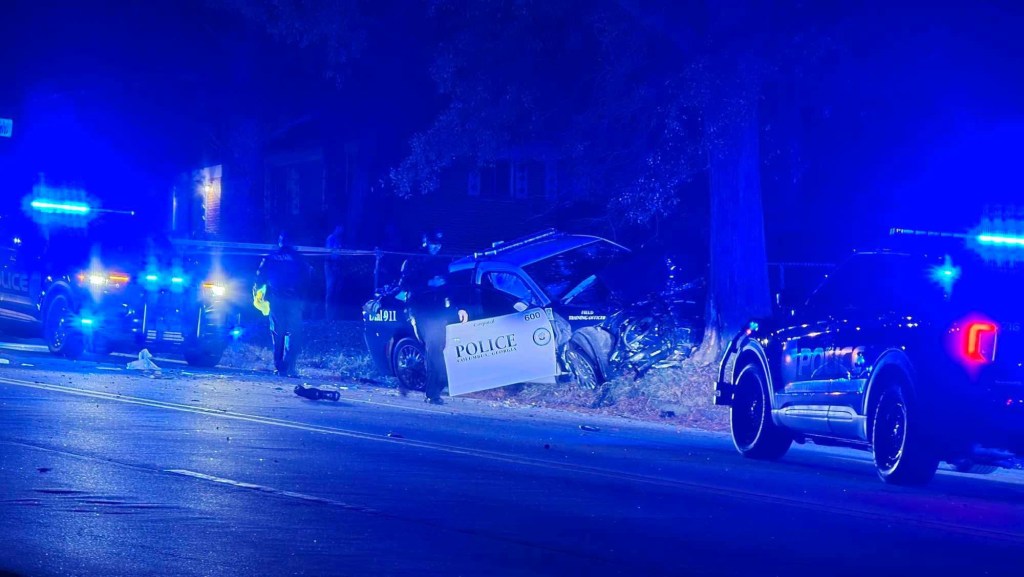 Two officers injured in Monday night crash – CNAW 2 with Colin Scroggins