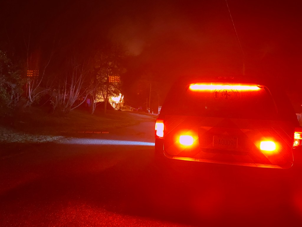 Structure fire reported in Ladonia – CNAW 2 with Colin Scroggins