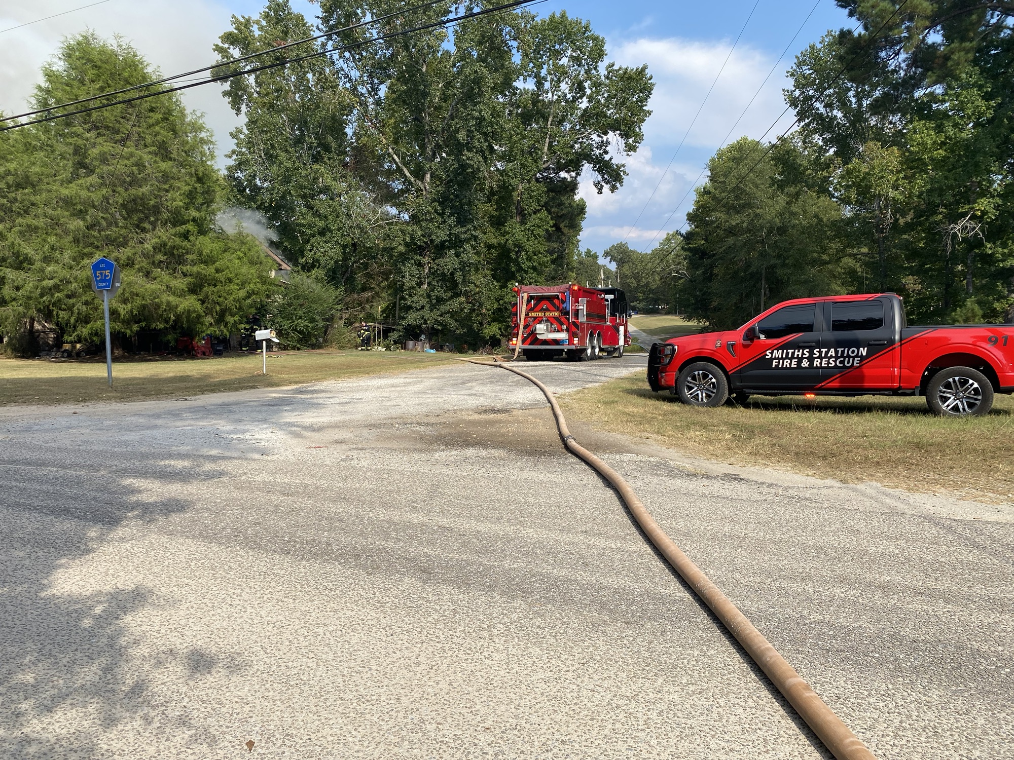 Smiths Station fire crews on scene of house fire – CNAW 2 with Colin ...